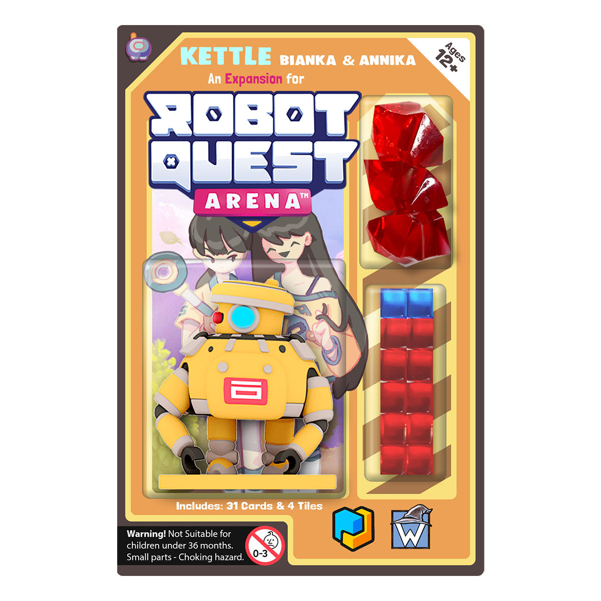 Robot Quest Arena Kettle Robot Pack – Wise Wizard Games