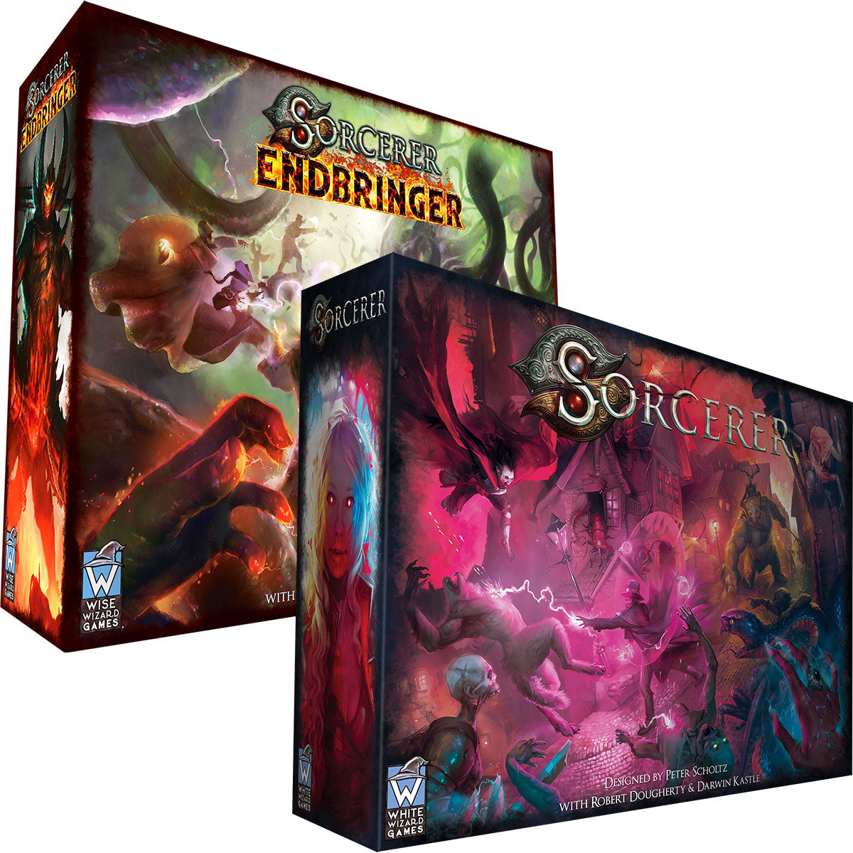 Sorcerer Base Game & Endbringer – Wise Wizard Games